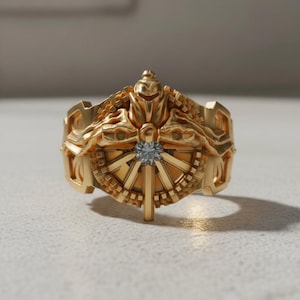 Ring of Legend Lucii, Handmade Final Fantasy Ring, Regis Lucis Caelum ...