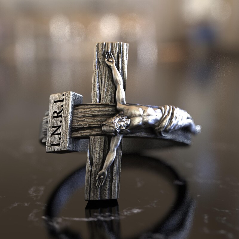 Jesus Ring - Etsy