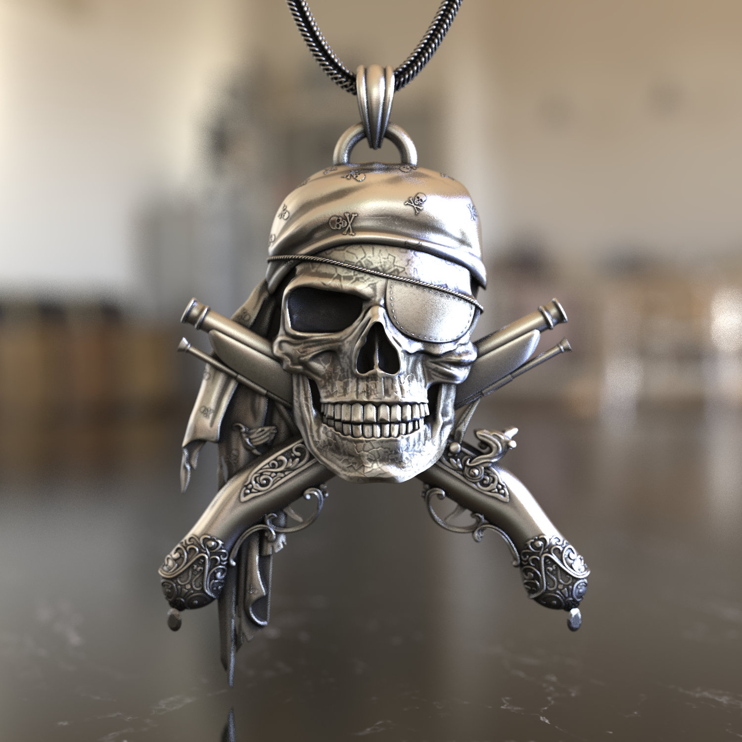 Gold Pirate Pendant - Etsy Gold Pirate Pendant - Etsy