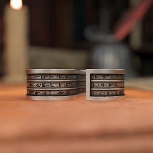 Ring of Spell Storing - Sterling Silver, Adjustable, Unisex, Fantasy ...