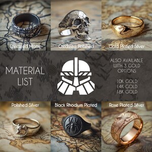 Allah Signet Ring - 925 Sterling Silver, Islamic Mosque Dome & Minarets ...