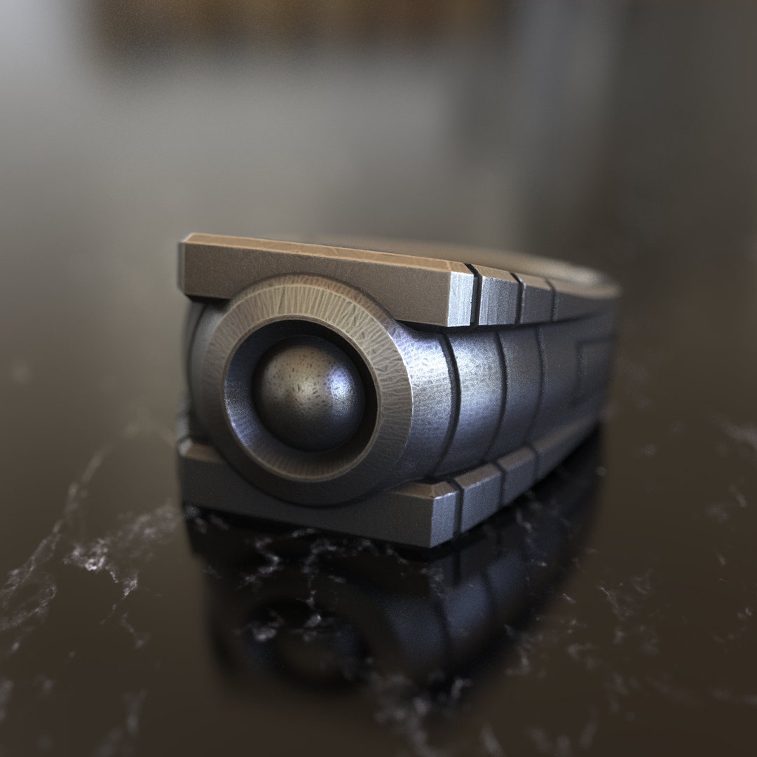 Green Lantern Inspired Ring 925 Sterling Silver Handcrafted Design ...