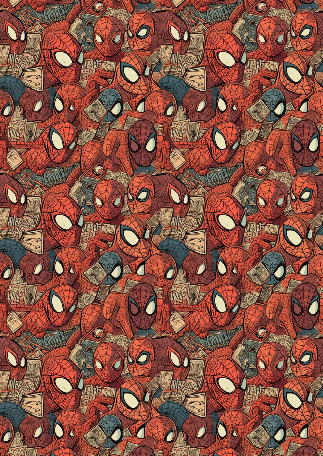 SPIDERMAN Birthday Wrapping Paper Marvel Comics Gift Wrap Spiderman ...