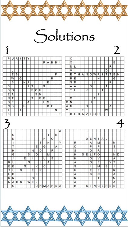 Yom Kippur Kids Word Search Activity Book - Etsy