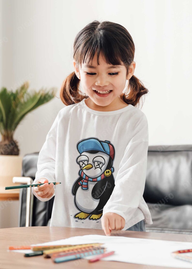 Kids Cartoon T-shirt PNG Clipart Bundle (digital Download) - Etsy