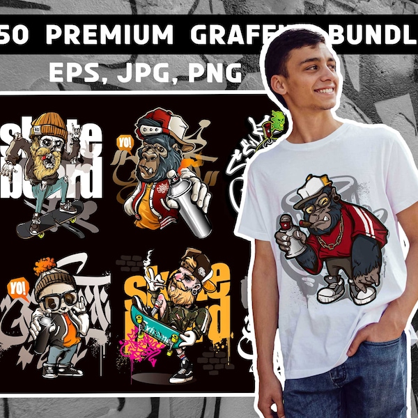 Graffiti Style - Etsy