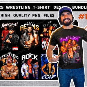 Wwe Wrestling - Etsy