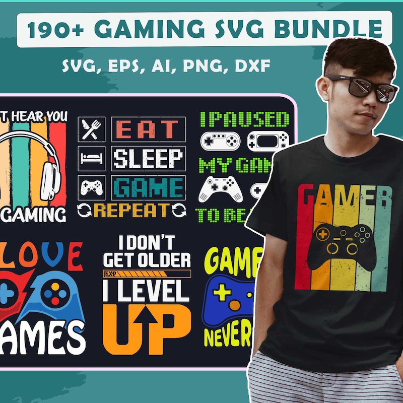 Video Game Svg - Etsy