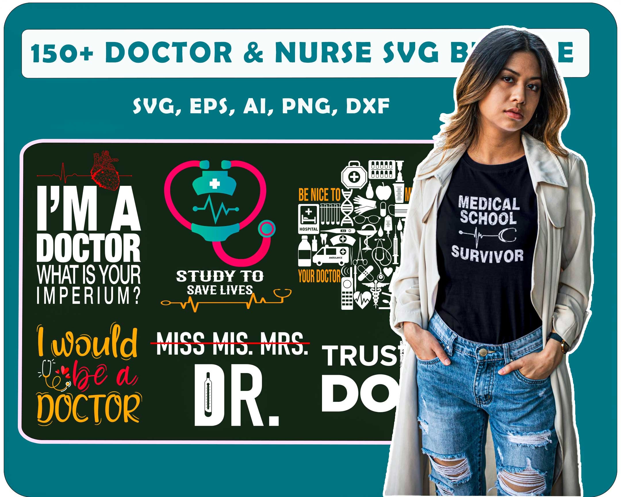Nurse SVG Bundle Nurse Quotes SVG Doctor Svg Nurse - Etsy