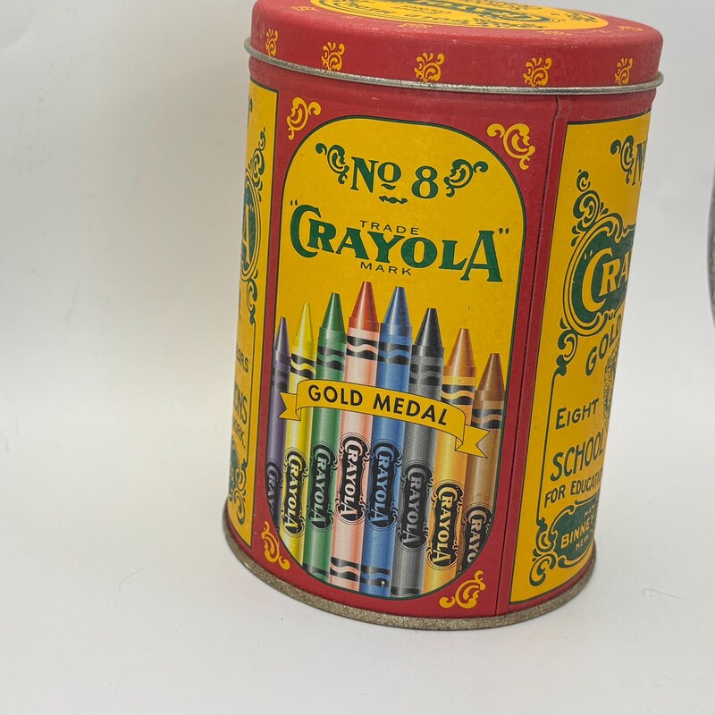 Crayola Crayon Tin - Etsy