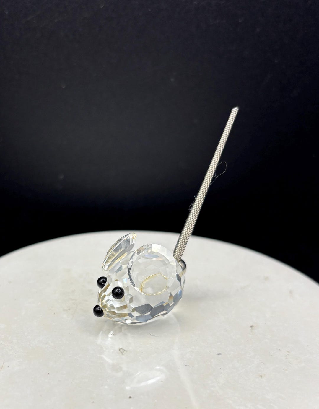 Swarovski Lead Crystal Mouse, Spring Tail, Mini Mouse From “in a Summer ...