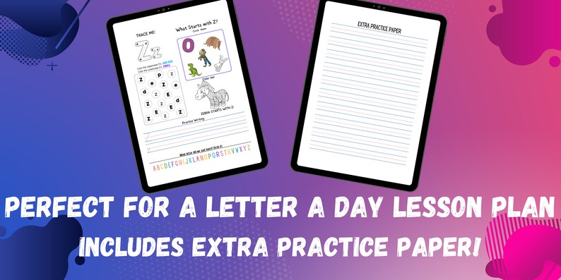 Printable Alphabet Worksheets | A to Z Learning Letters | Coloring and ...