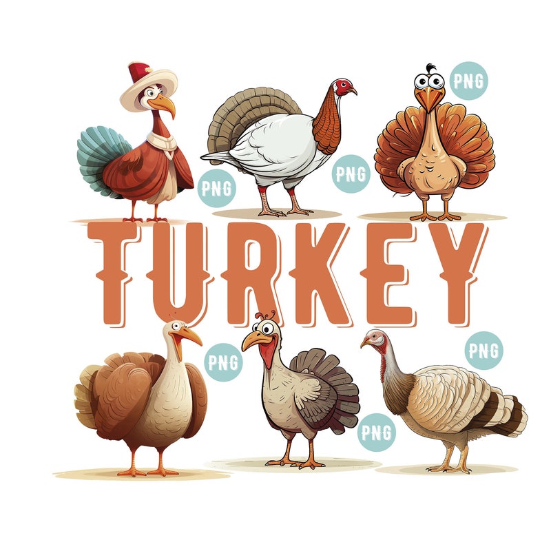 Friendsgiving Clipart - Etsy