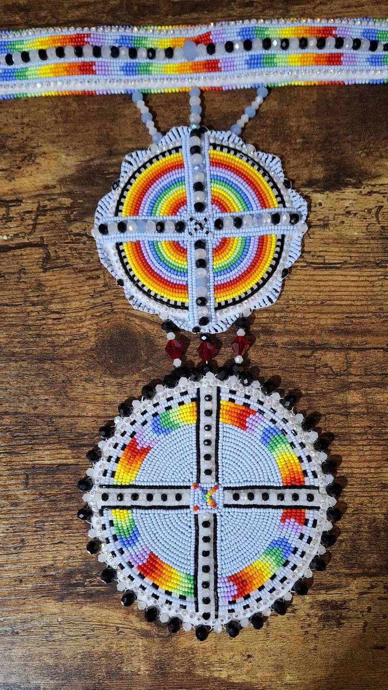 Women's Pow Wow Beaded Dance Set - Etsy