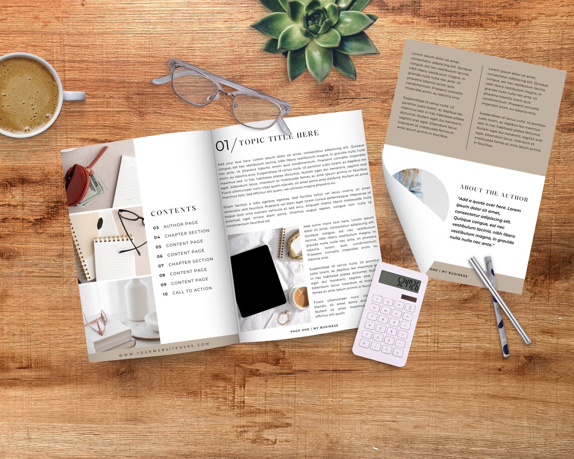 Course Creator Workbook Template Canva INSTANT DOWNLOAD Coach ...