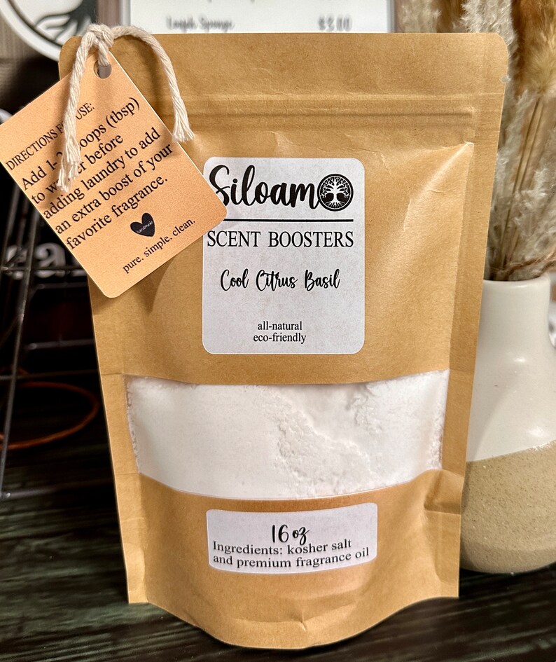 Natural Laundry Scent Boosters - Etsy