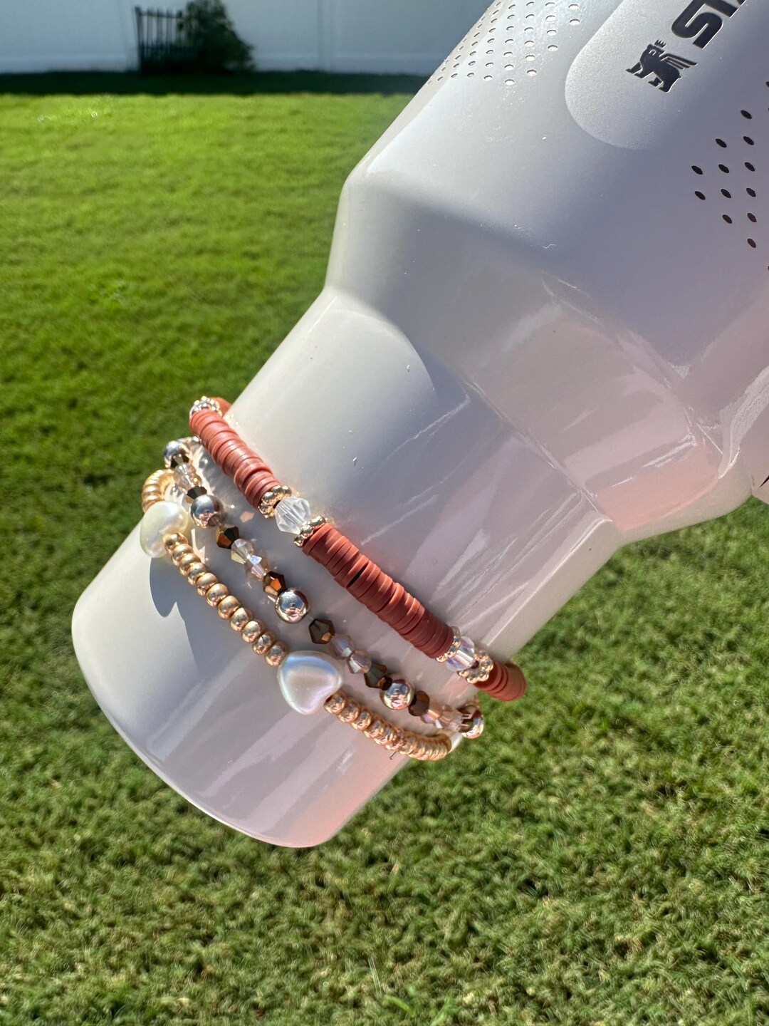 Calia Stanley Bracelets - Oat Milk - Stanley Tumbler Boot Topper/charm ...