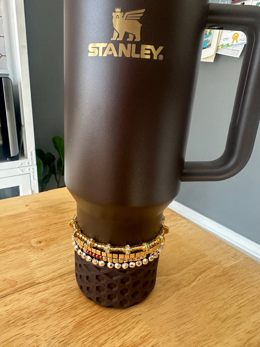 Gold Stack Stanley Bracelets- Boot Topper/ Charm Stacked Bracelets - Etsy