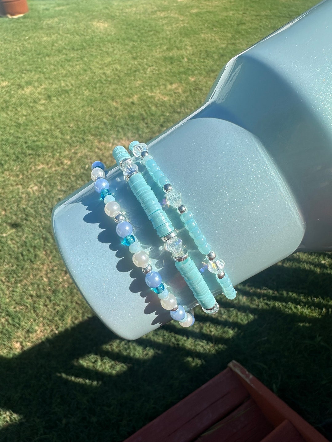 Blueberry Milk Bracelets - Stanley Tumbler Boot Topper/charm Stacking ...