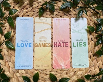 8 Twisted Series Bookmarks | Twisted Series Bookmark Bundle | Romance ...