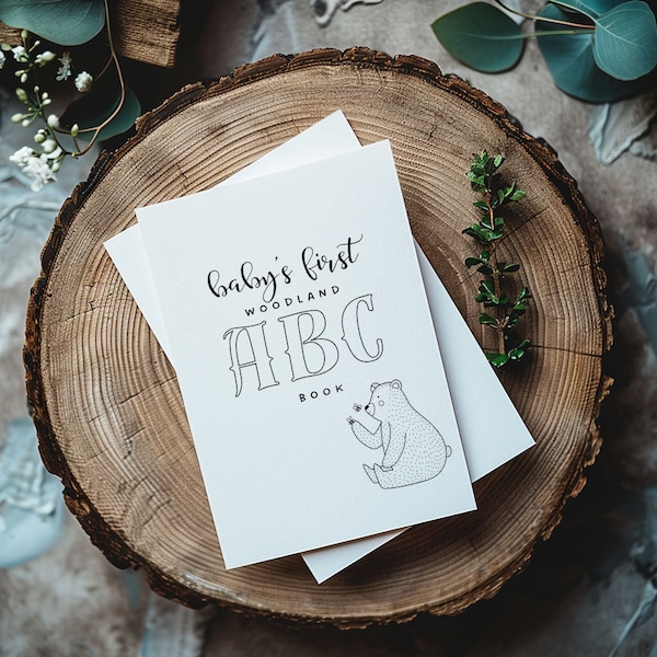 Woodland Alphabet - Etsy