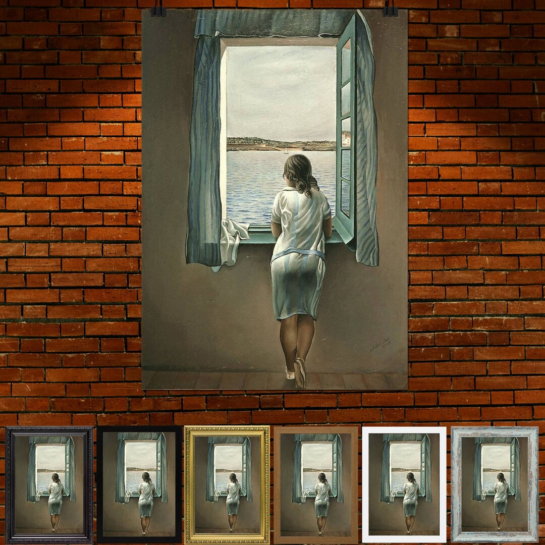 Woman Salvador Dali Poster Frame Multiple Sizes A0-A5 57 - Etsy Hong Kong