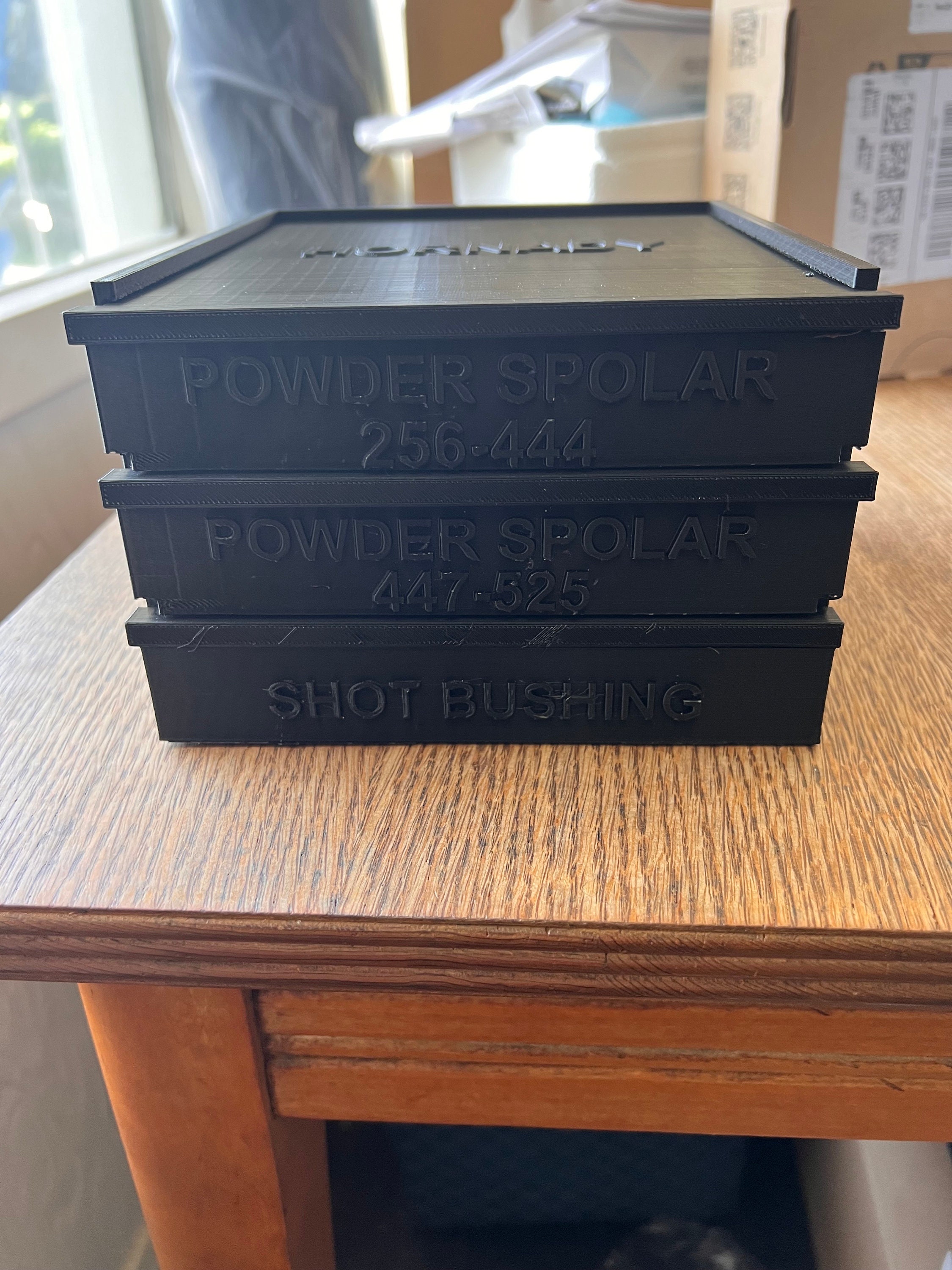 3D Printed Hornady Bushing/spolar Stackable Storage Box. - Etsy