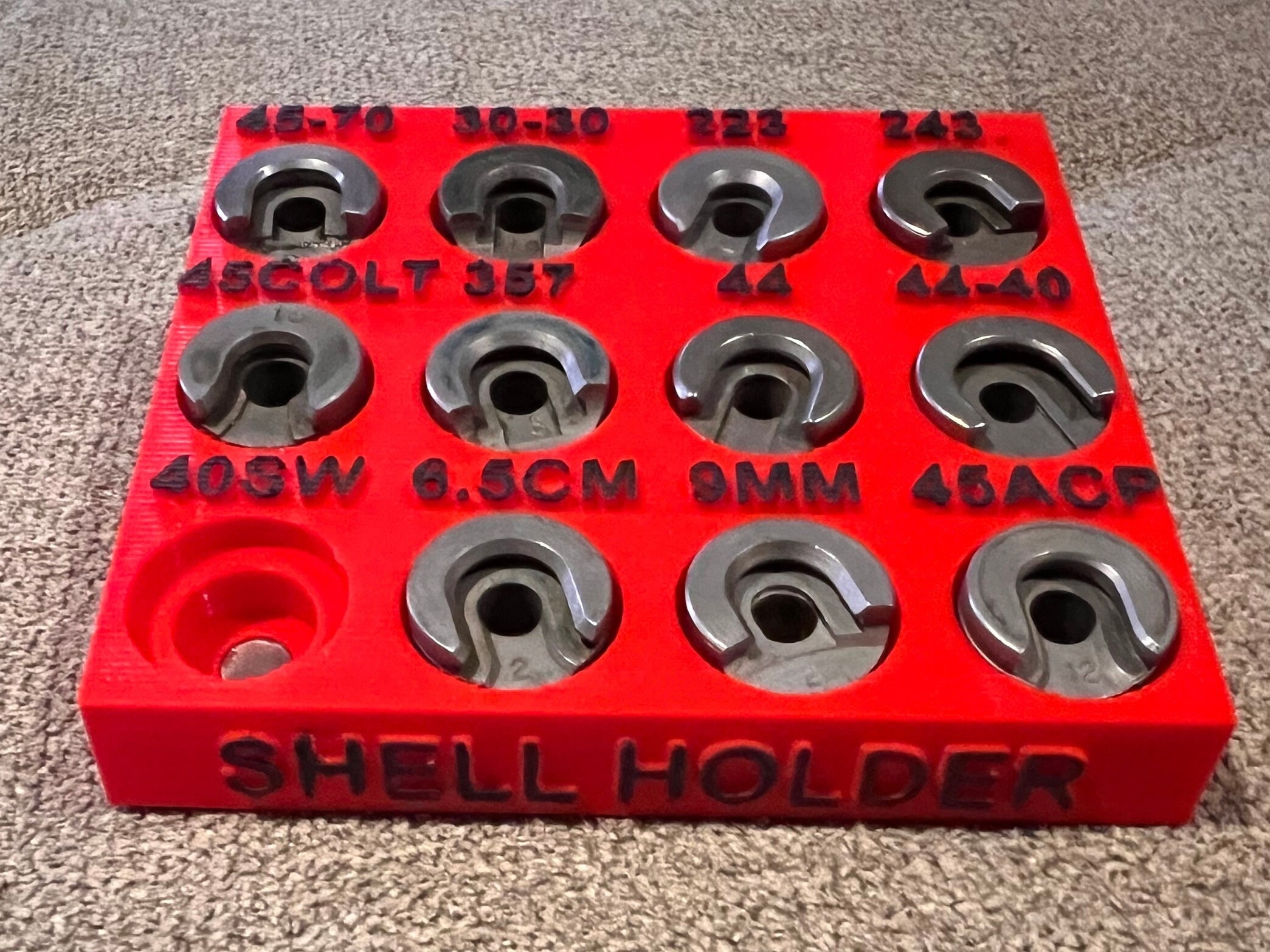 Universal Shell Plate Holder. 3D Printed Magnetic. - Etsy