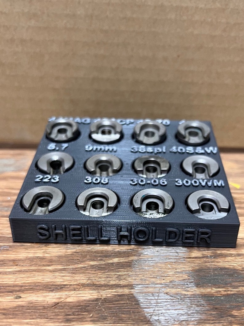 Universal Shell Plate Holder. 3D Printed Magnetic. - Etsy