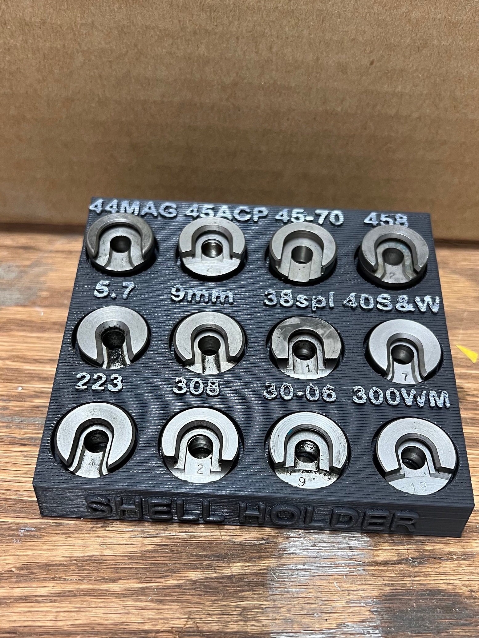 Universal Shell Plate Holder. 3D Printed Magnetic. - Etsy