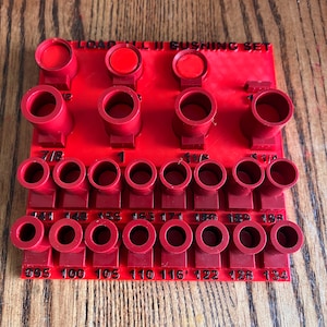 3D Printed Lee Load All Two Bushing Storage-file Only - Etsy