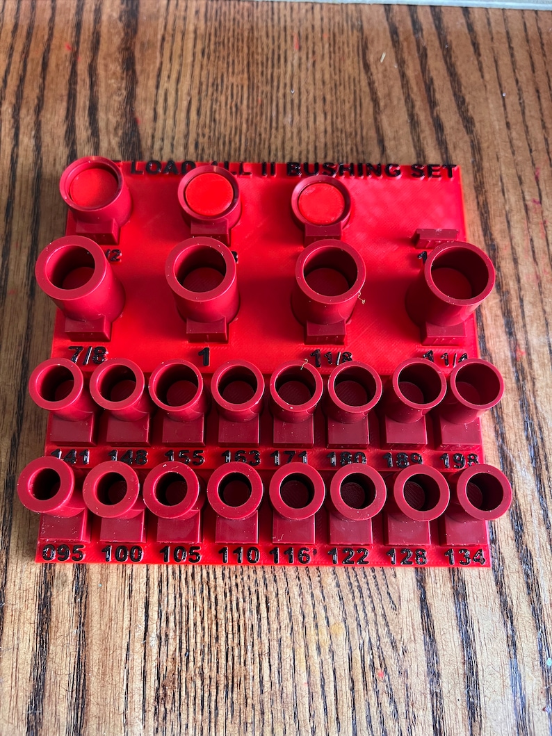 3D Printed Lee Load All Two Bushing Storage - Etsy