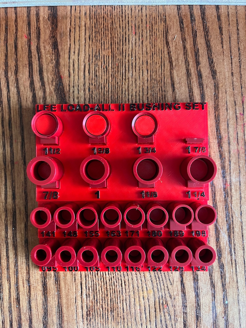3D Printed Lee Load All Two Bushing Storage - Etsy