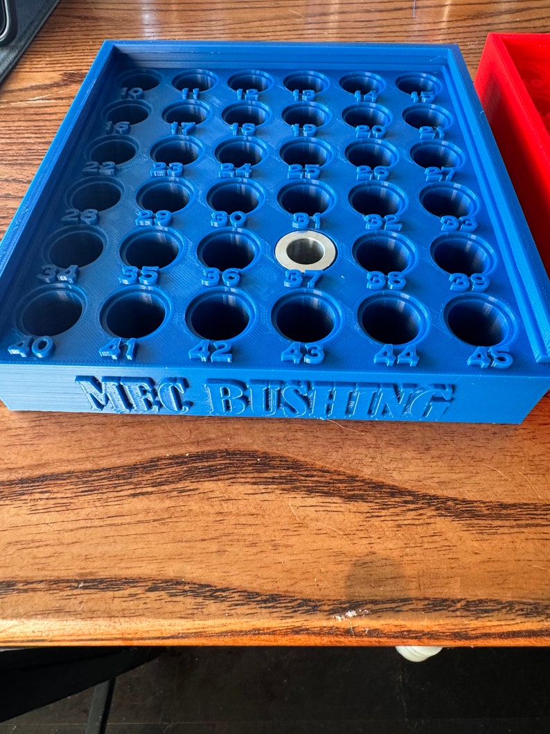 3D Printed Mec Bushing Storage Box. - Etsy