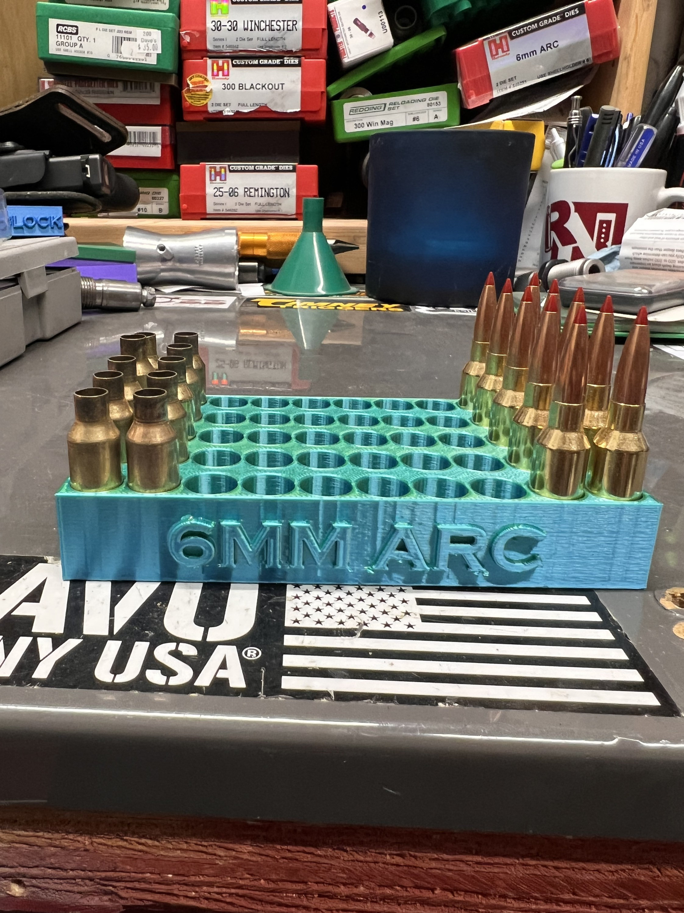 Custom 3D Printed Ammo Tray 50 Holder - Etsy