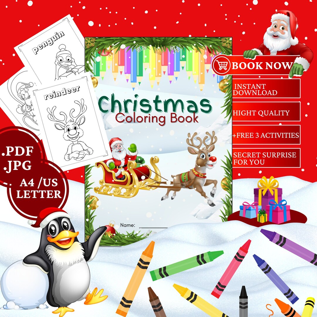 Coloring Pages, Christmas Activities,christmas Coloring Book,activities ...