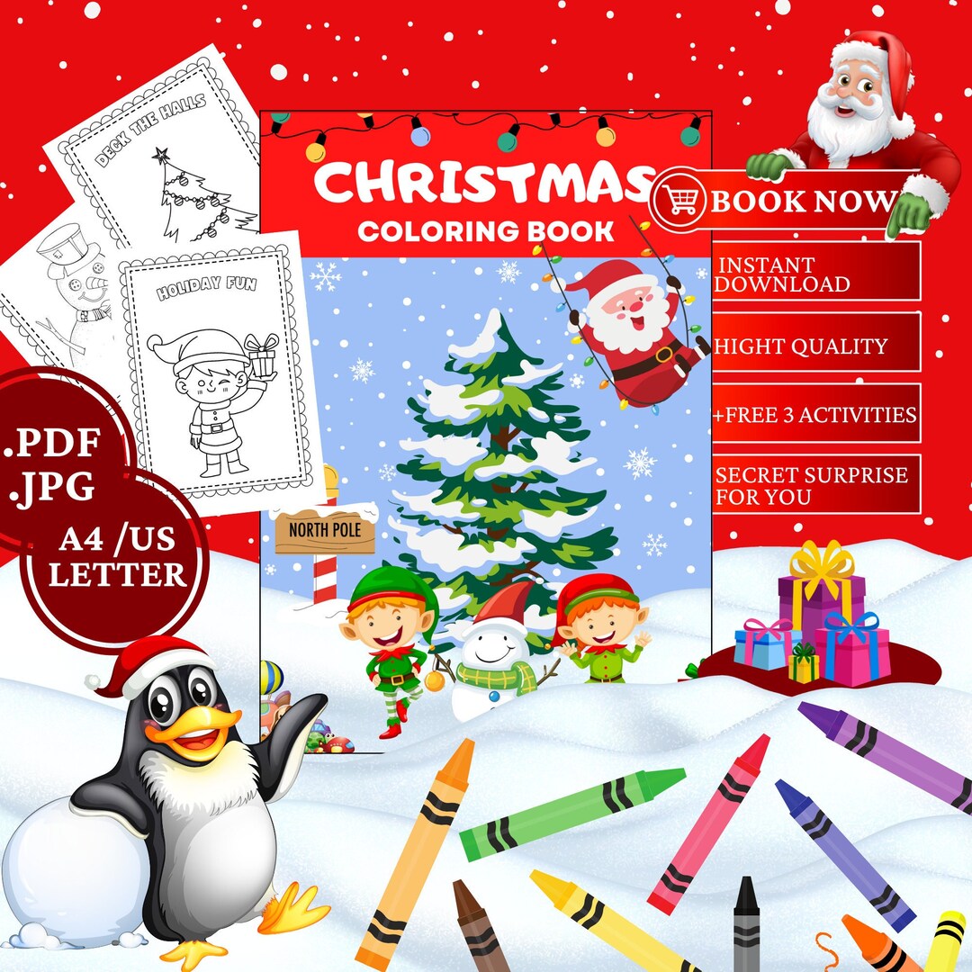 Coloring Pages, Christmas Activities,christmas Coloring Book,activities ...