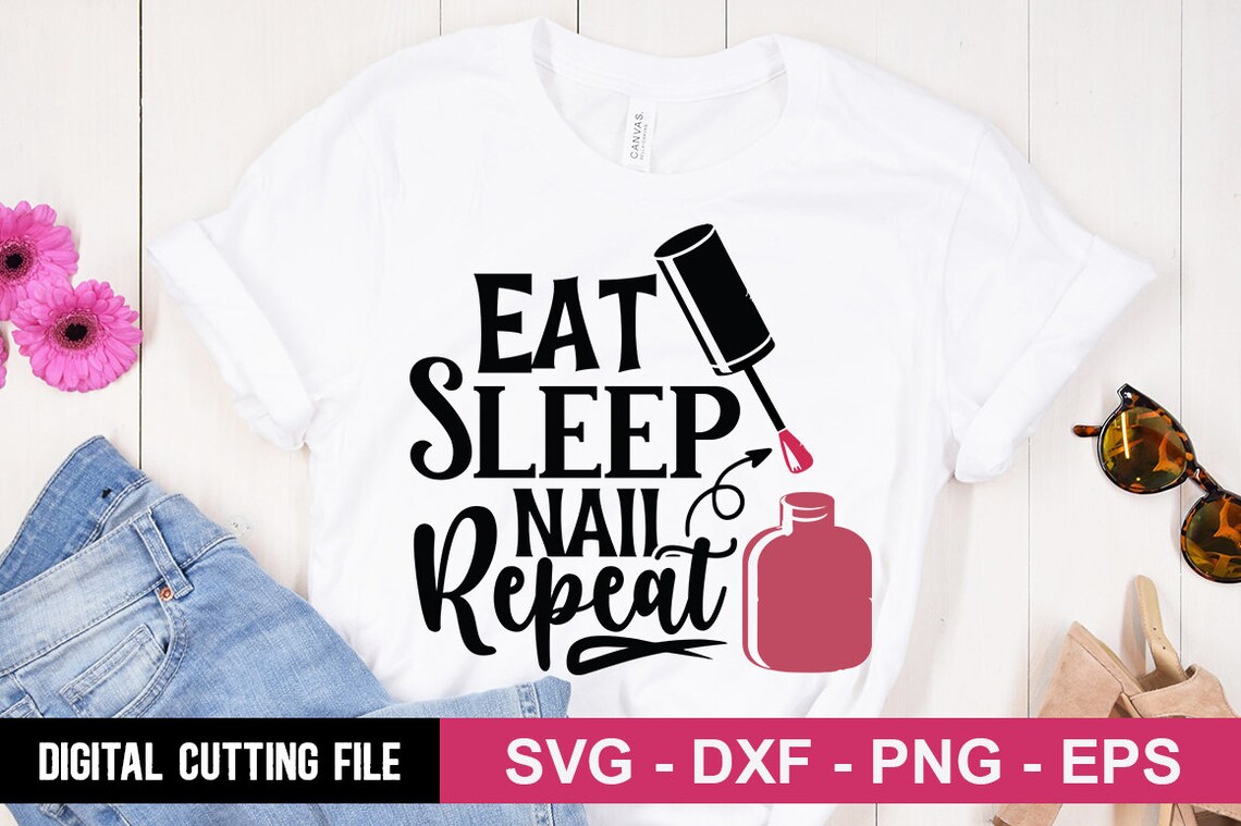 Nail Tech Svg Bundle, Nail Tech Png Svg, Nail Tech Shirt Svg, Nail Tech ...