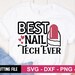Nail Tech Svg Bundle, Nail Tech Png Svg, Nail Tech Shirt Svg, Nail Tech ...