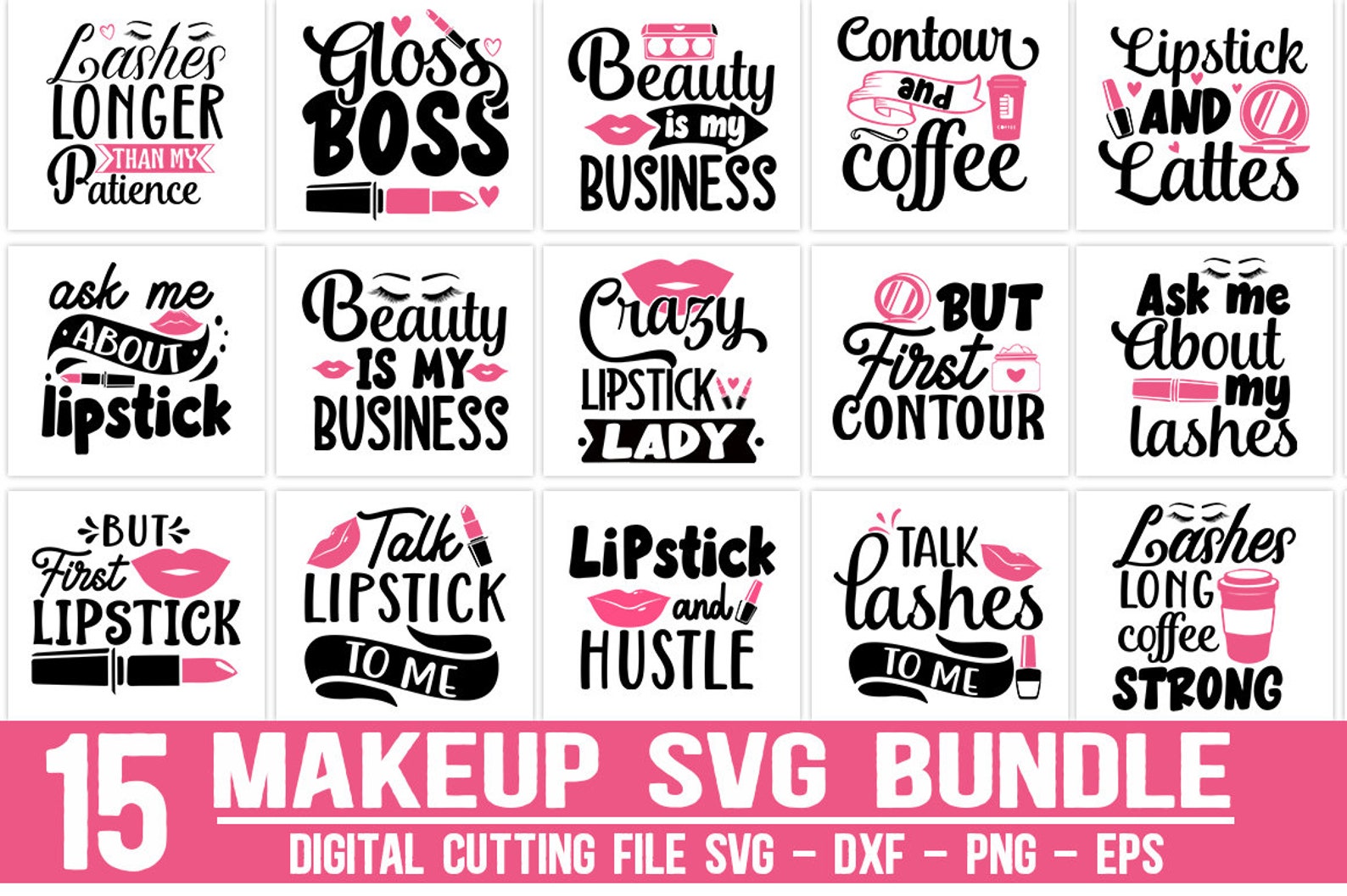 300 Mega Svg Bundle, Trendy Svg Bundle, Mega Clipart Png Bundle, T ...