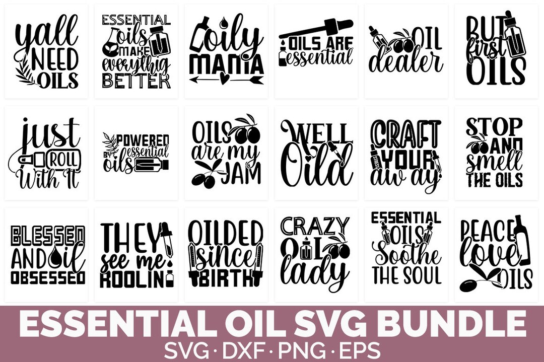 Essential Oil Svg, Essential Oil Sayings, Funny Oil SVG, Essential Oils ...