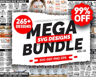 Mega SVG Bundle, Svg Files Bundle, Cricut Svg Bundle, Shirt Designs Svg ...