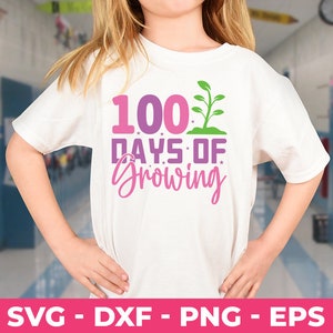 100 Days of School Svg Bundle, 100 Days of School Svg, 100th Day of ...