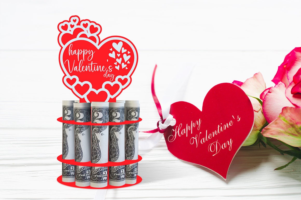 Valentine-s Day Money Cake Bundle, Funny Valentine Money Cake Bundle ...