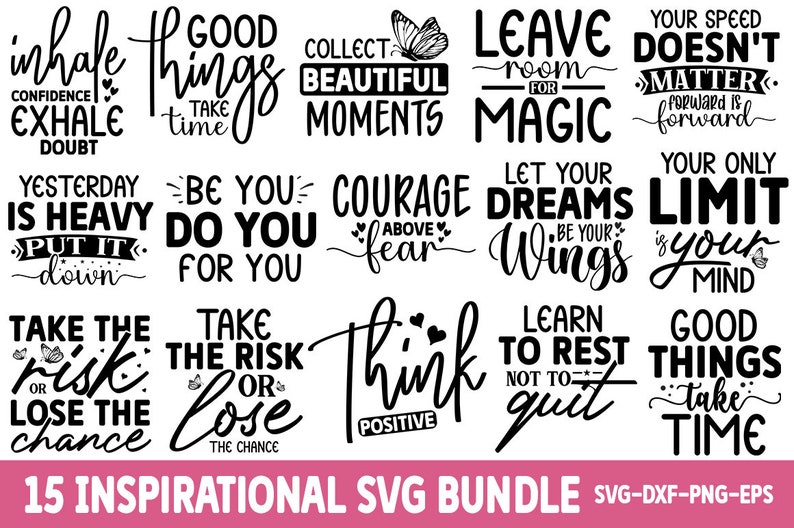 Positive Svg Mental Health Svg Self Love Svg Motivational Svg ...