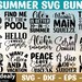 Summer SVG Bundle, Summer Svg, Beach Svg, Summertime Svg, Vacation Svg ...