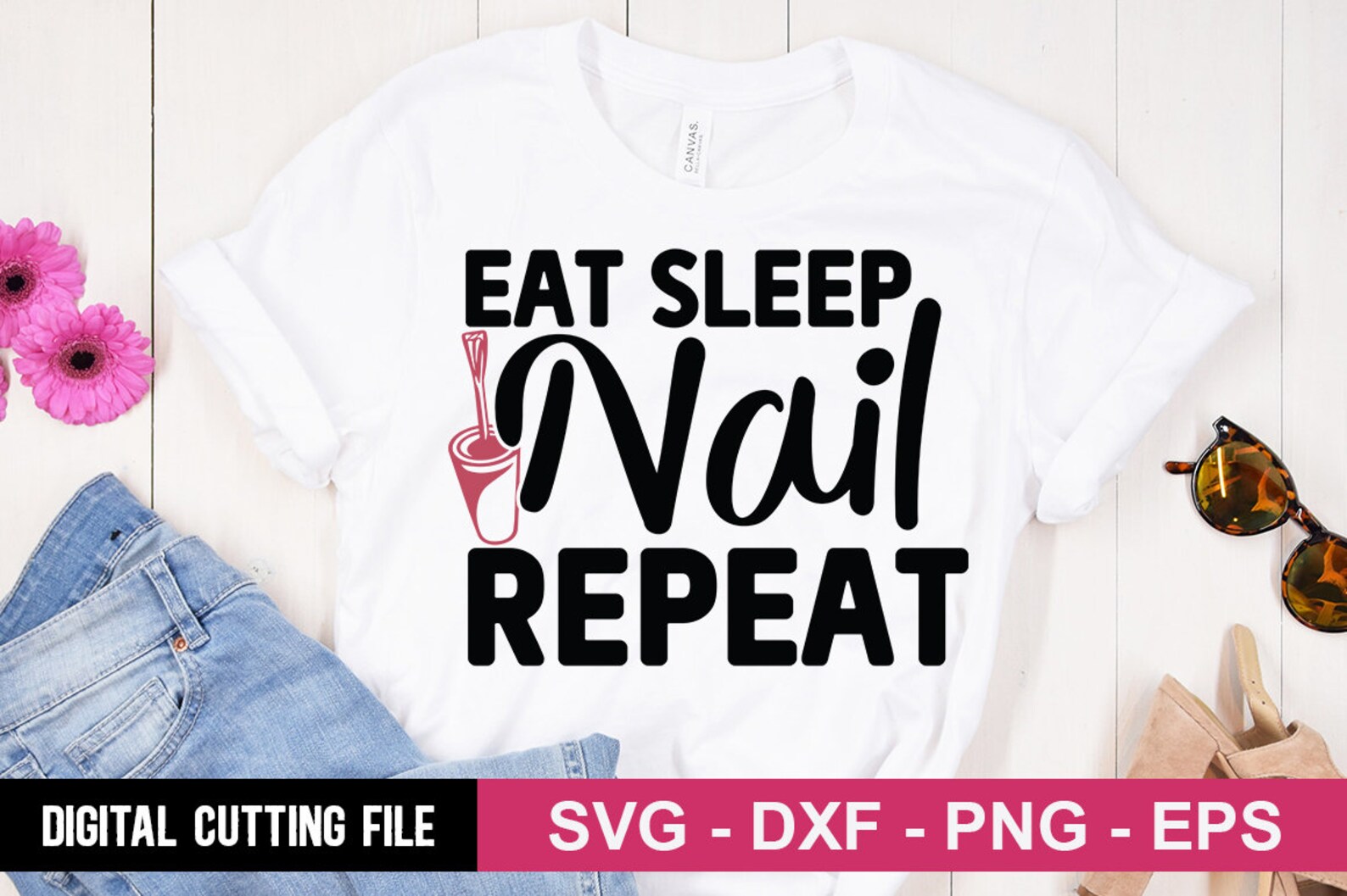 Nail Tech Svg Bundle, Nail Tech Png Svg, Nail Tech Shirt Svg, Nail Tech ...