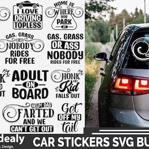 Car Stickers Svg, Car Decal Svg Bundle, Amazing Designs, Svg Png Eps ...