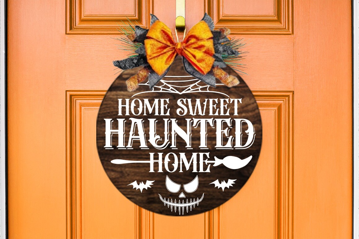 Halloween Round Signs Bundle, Happy Halloween Sign Bundle, the Boo Crew ...