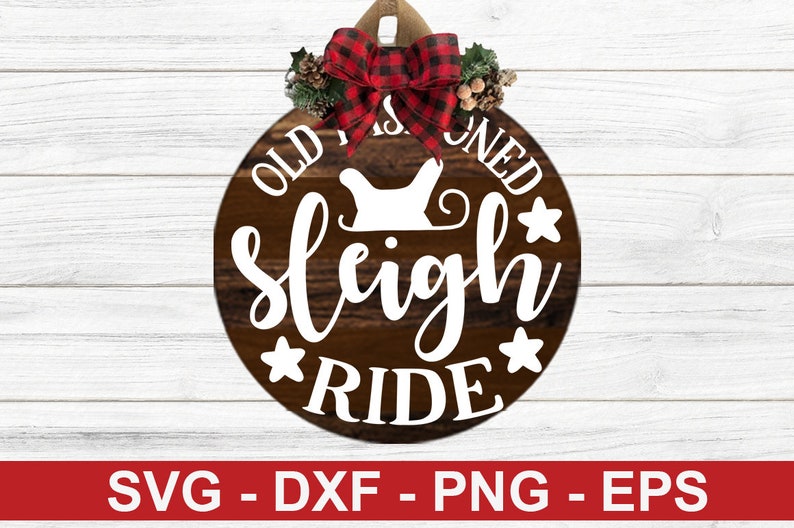 Christmas Round Sign Mega SVG Bundle, Merry Christmas Round Sign ...